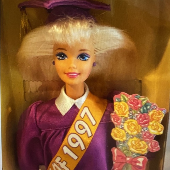 Barbie | Other | 997 Graduation Barbie Doll With Purple Gown | Poshmark